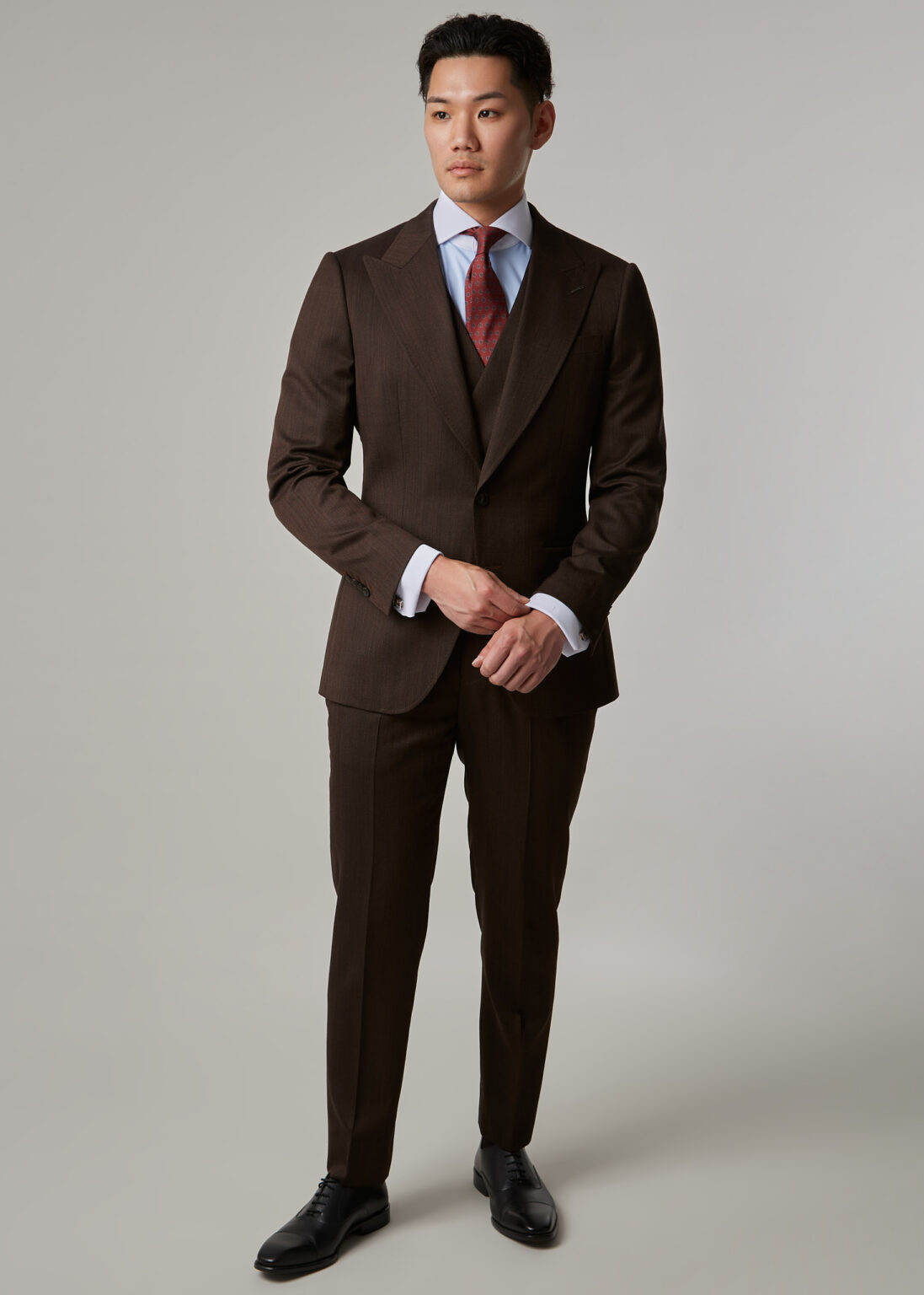 Lexington Brown Suit | THEODORE