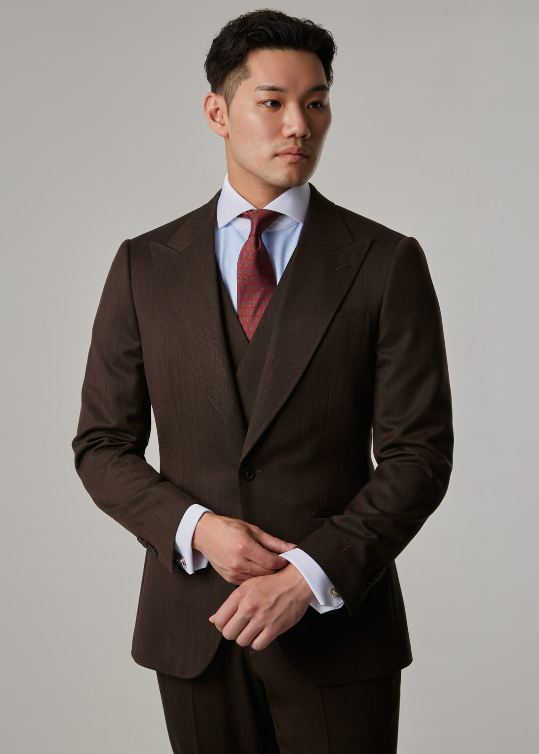 Lexington Brown Suit | THEODORE