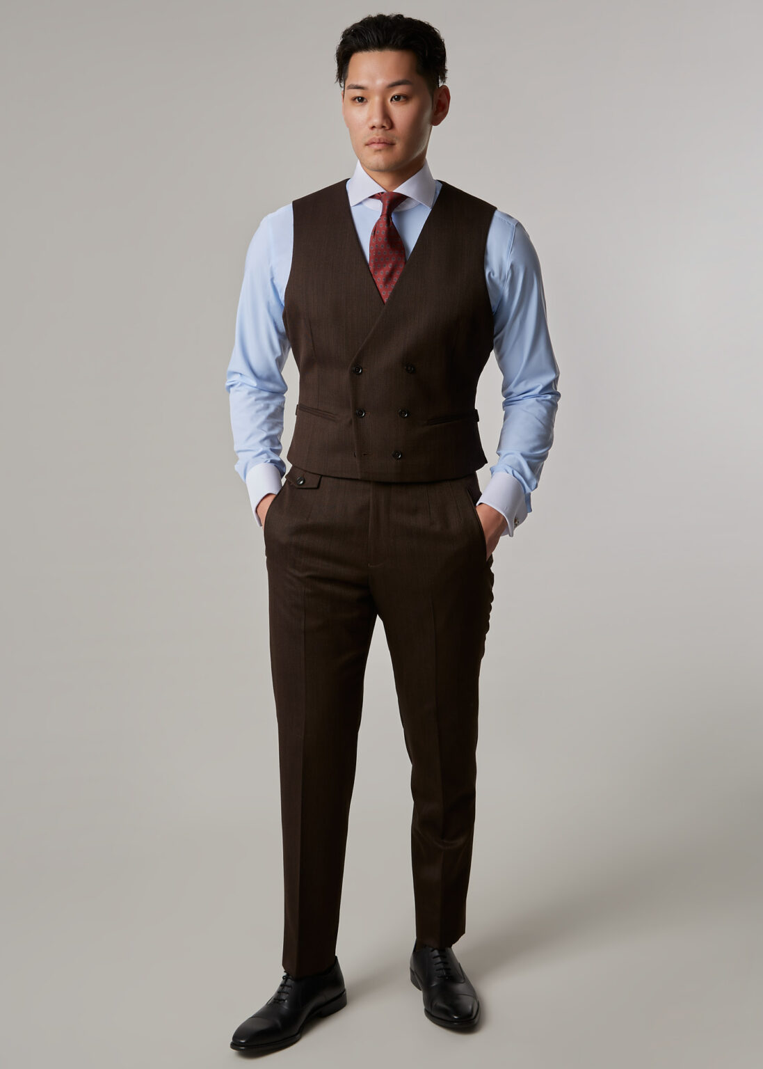 Lexington Brown Suit | THEODORE